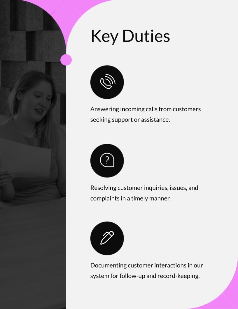 Call Center Training Manual Template | Visme