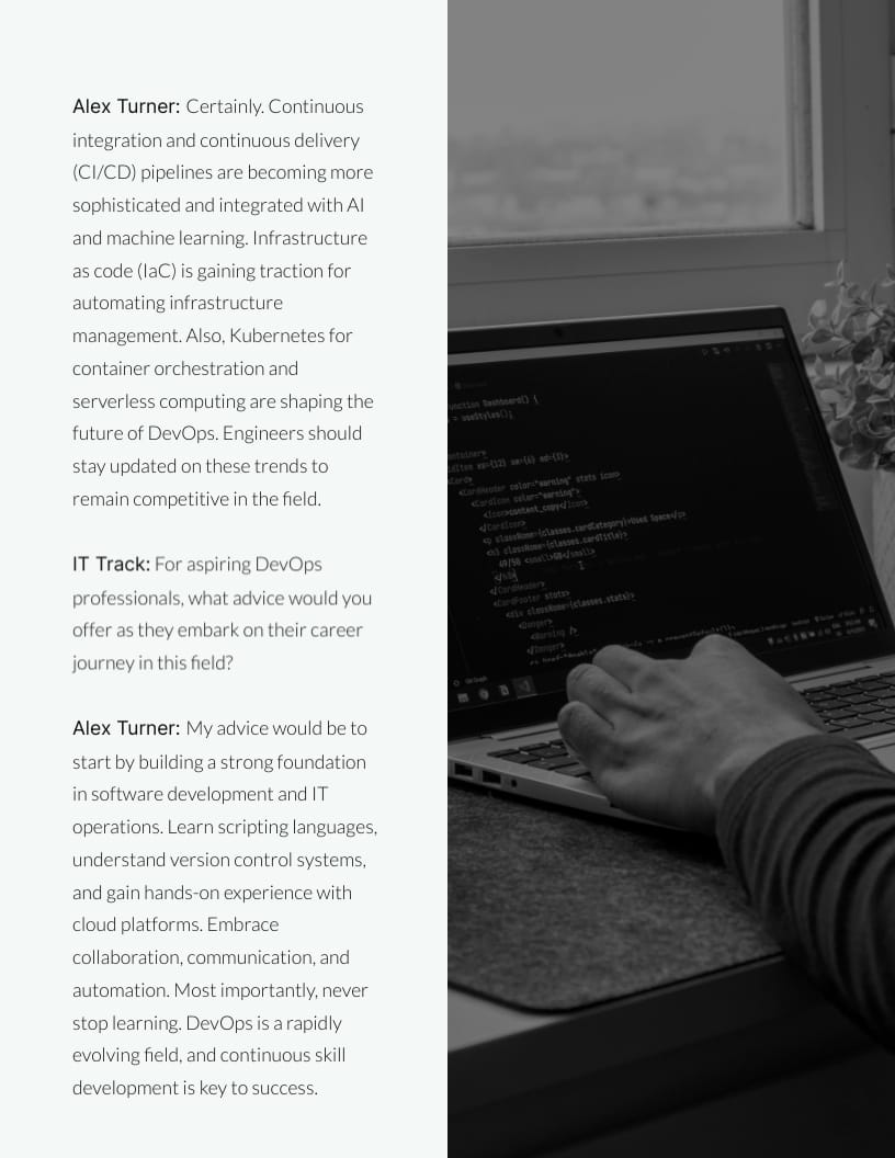 Career Development Magazine Template | Visme