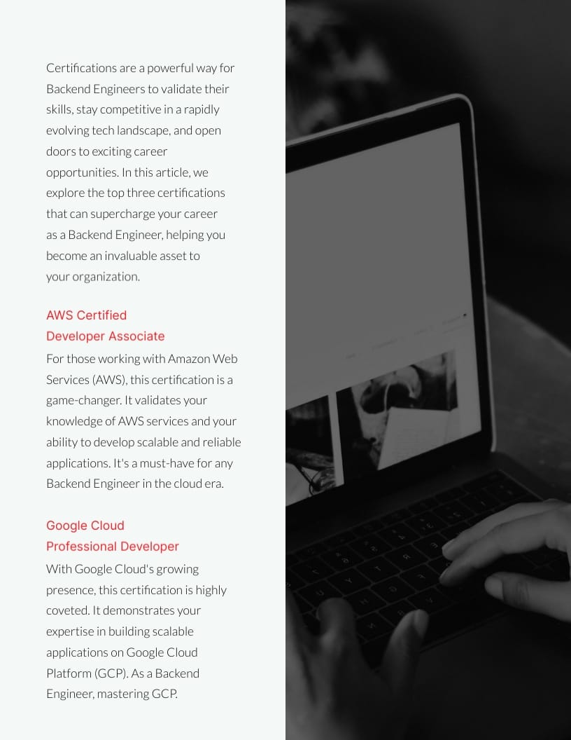 Career Development Magazine Template | Visme