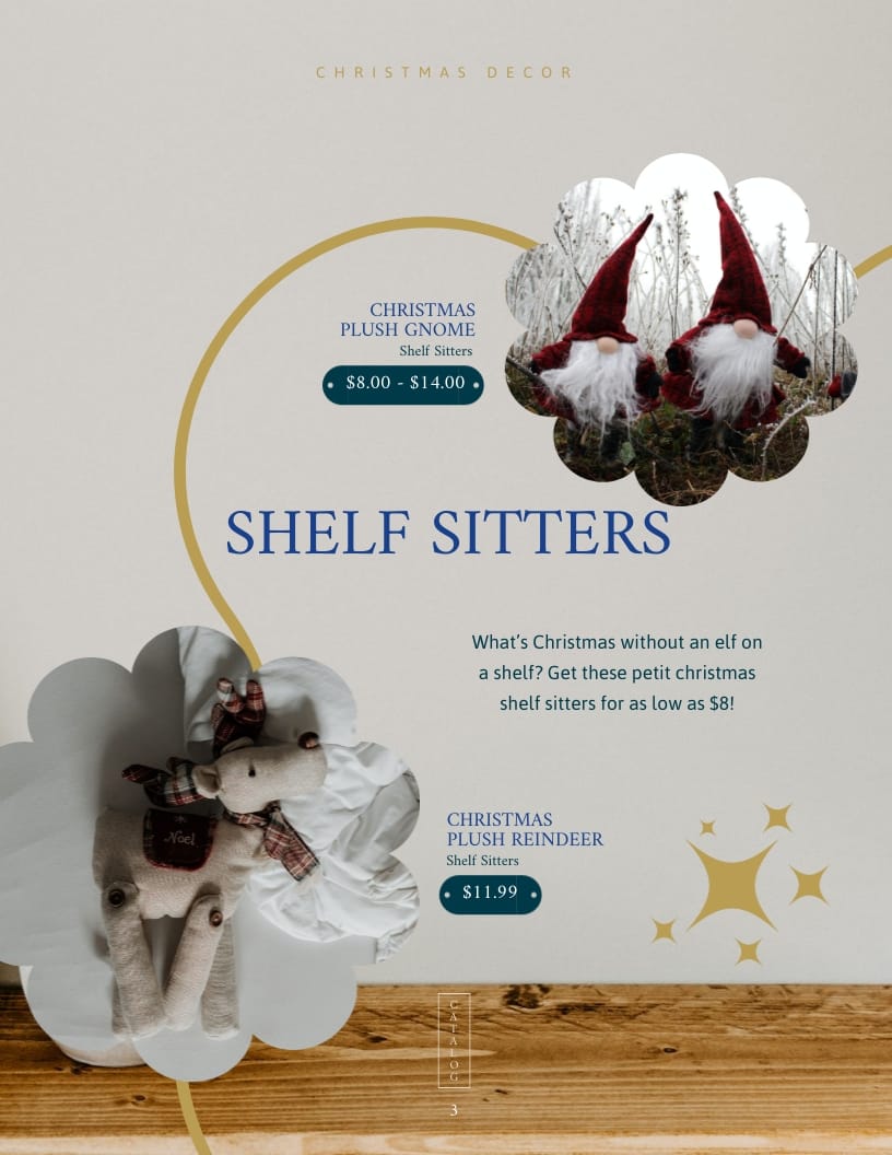 Christmas Catalog Template | Visme