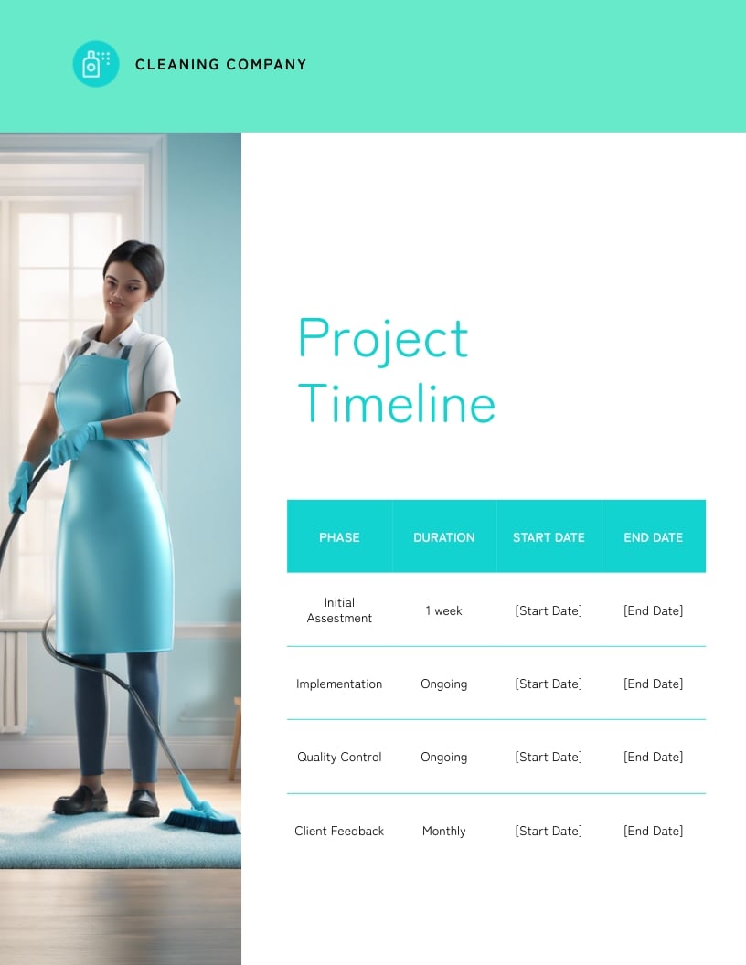 Cleaning Proposal Template | Visme
