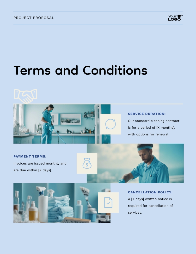 Cleaning Service Proposal Template | Visme