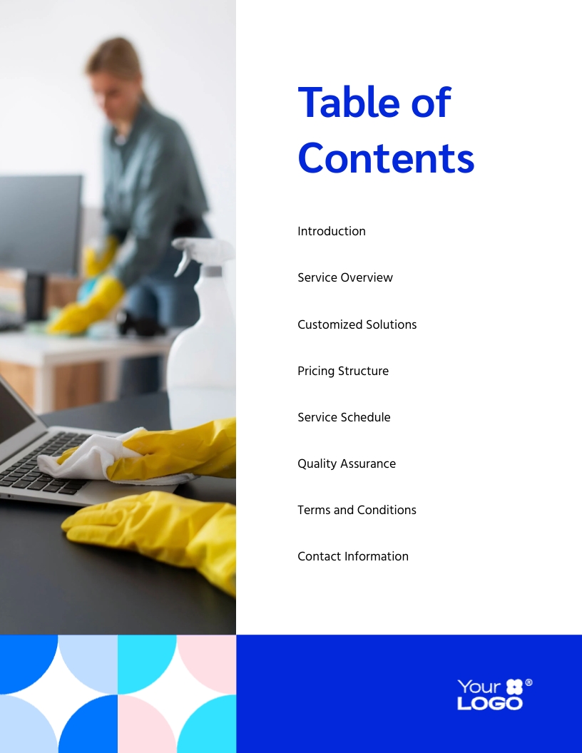 Cleaning Services Proposal Template | Visme