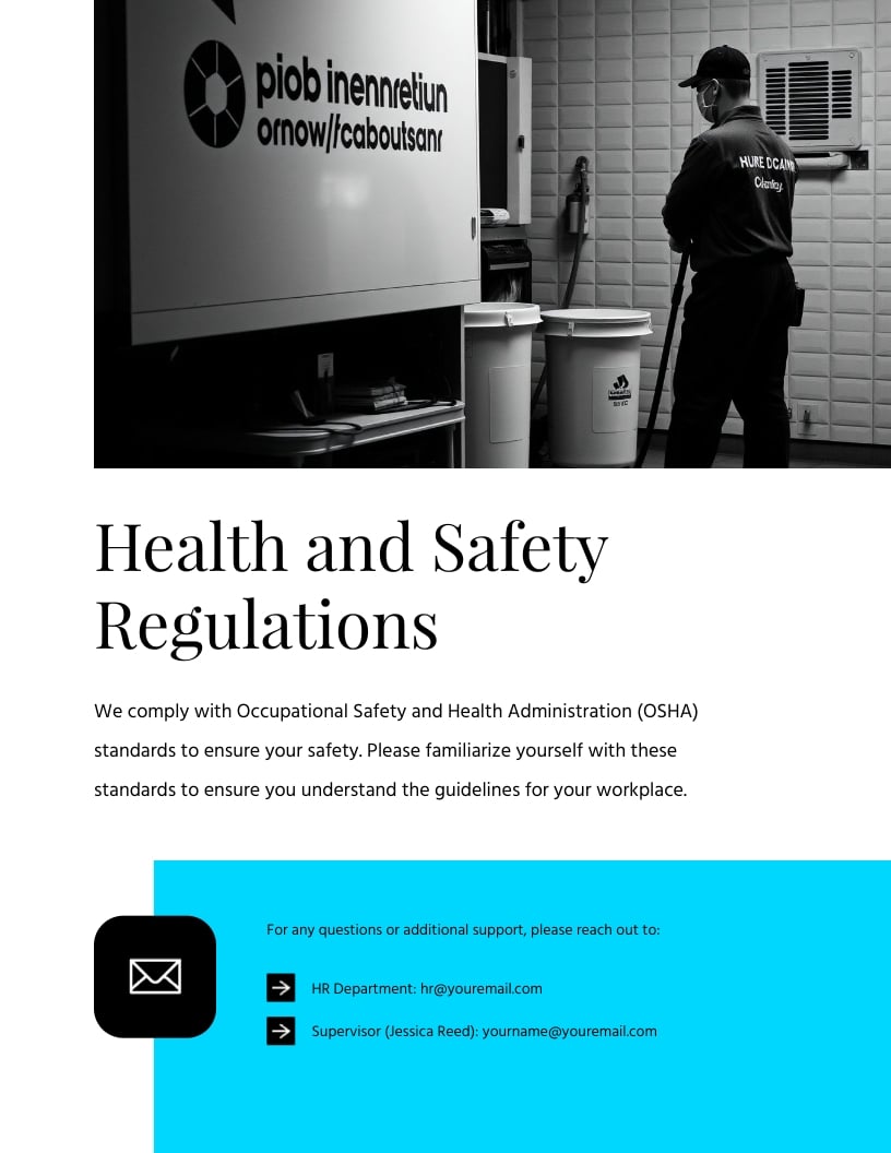 Cleaning Training Manual Template Visme