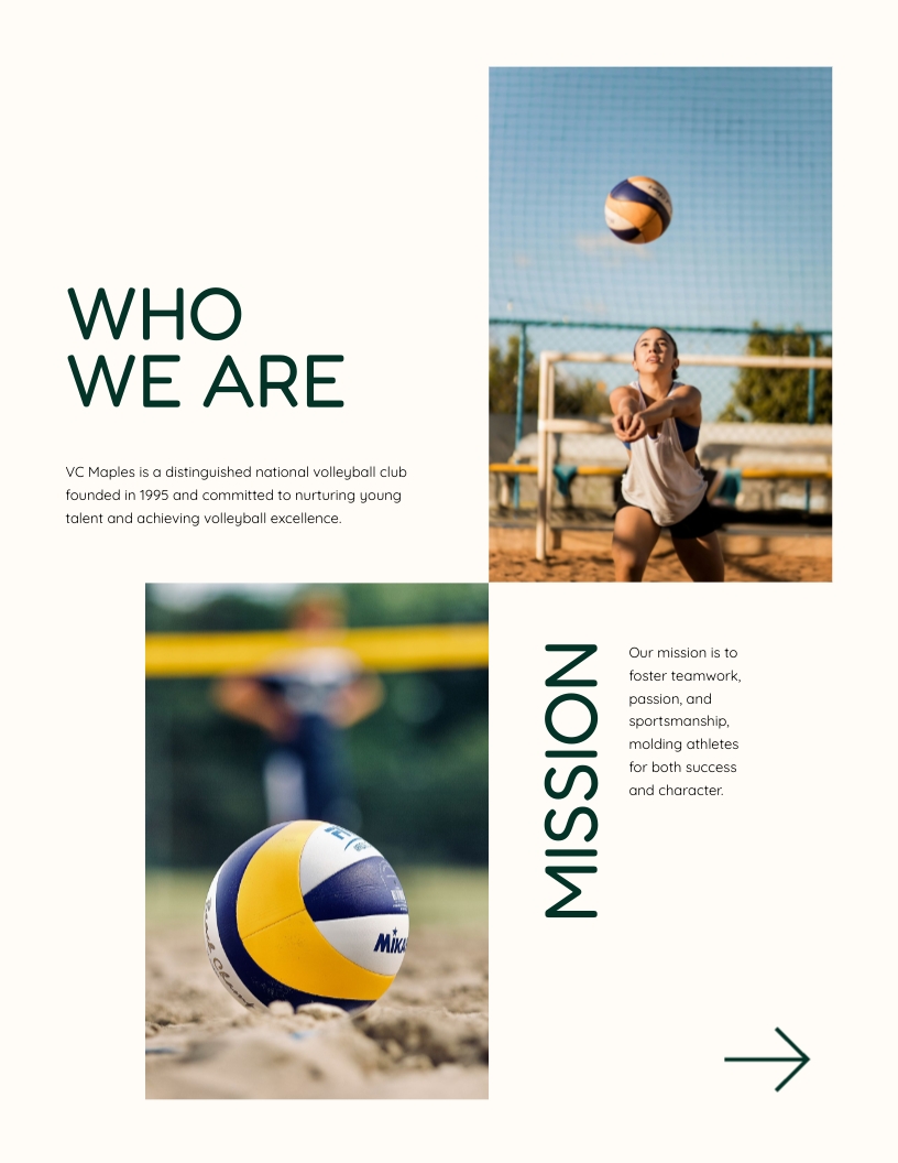 Club Sports Proposal Template | Visme