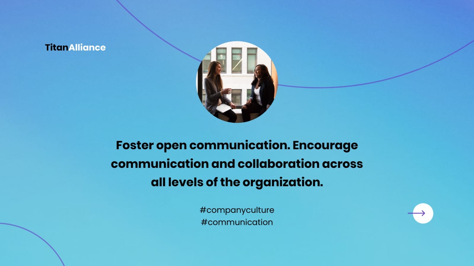 Company Culture Twitter Carousel Template | Visme