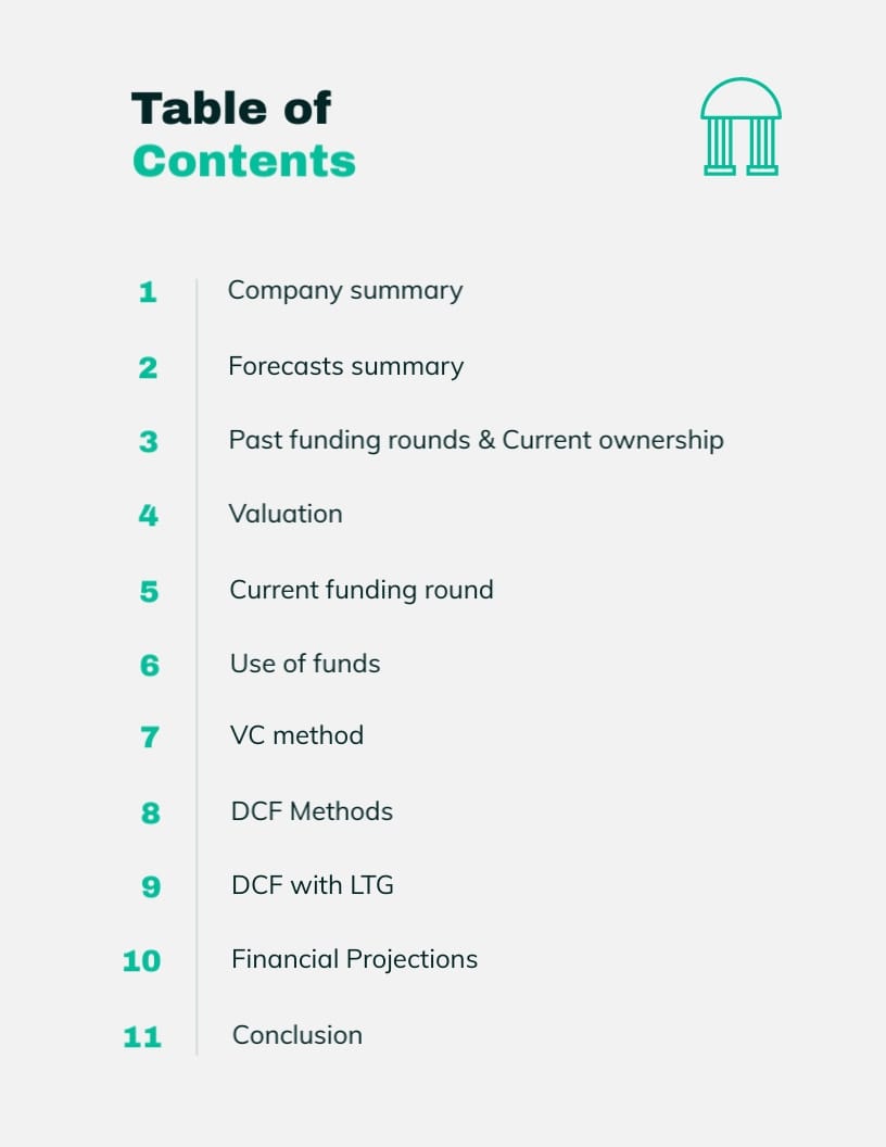Company Evaluation Report Template | Visme