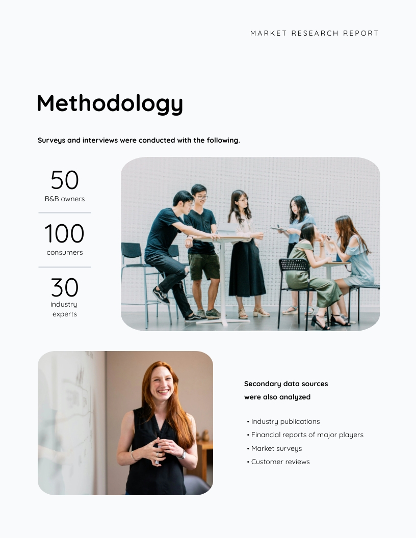 Competitive Market Research Report Template | Visme