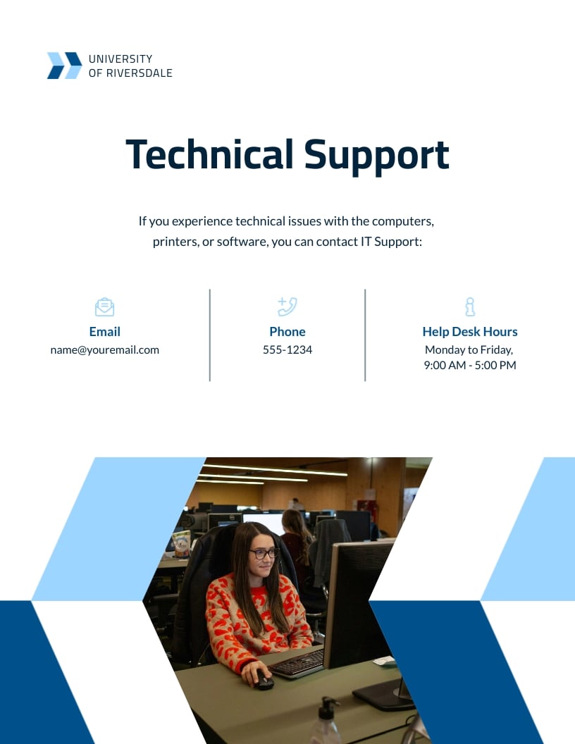 Computer Lab Orientation Guide Template | Visme