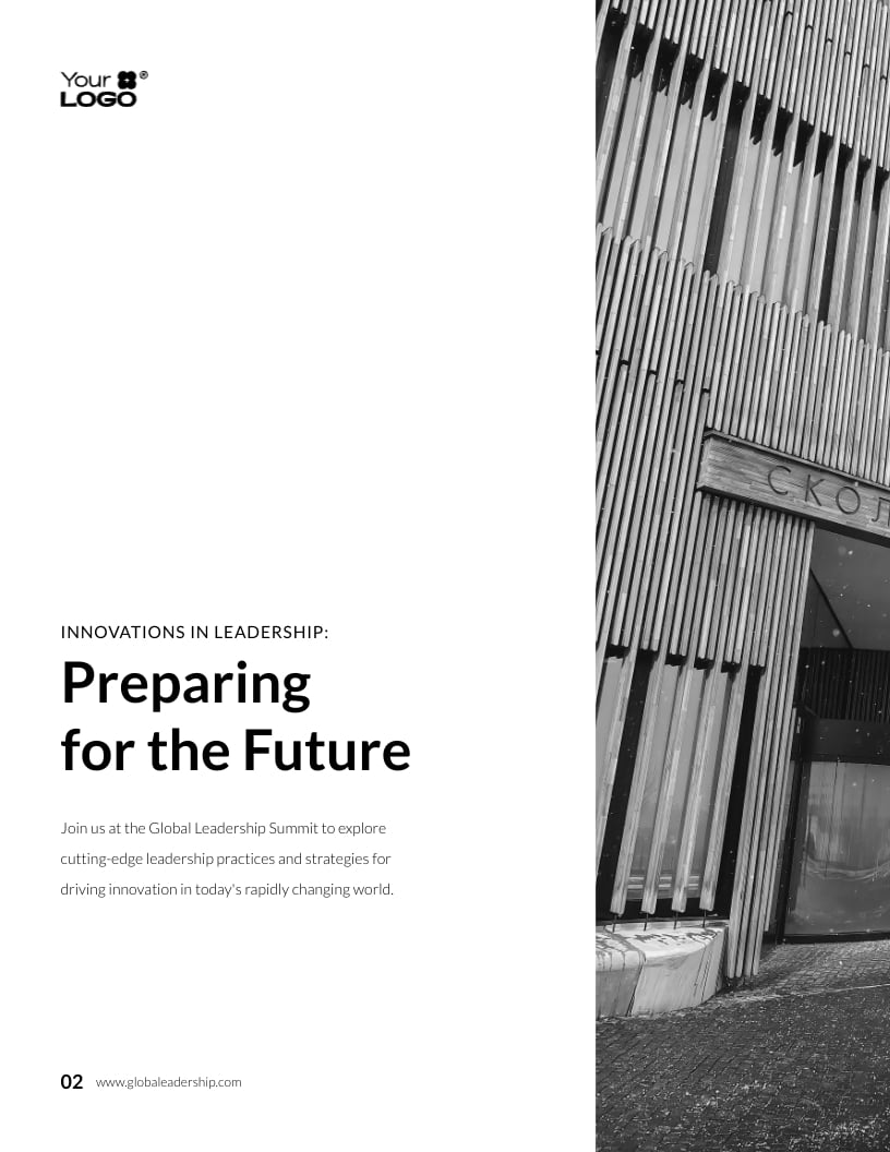 Conference Presentation Proposal Template | Visme