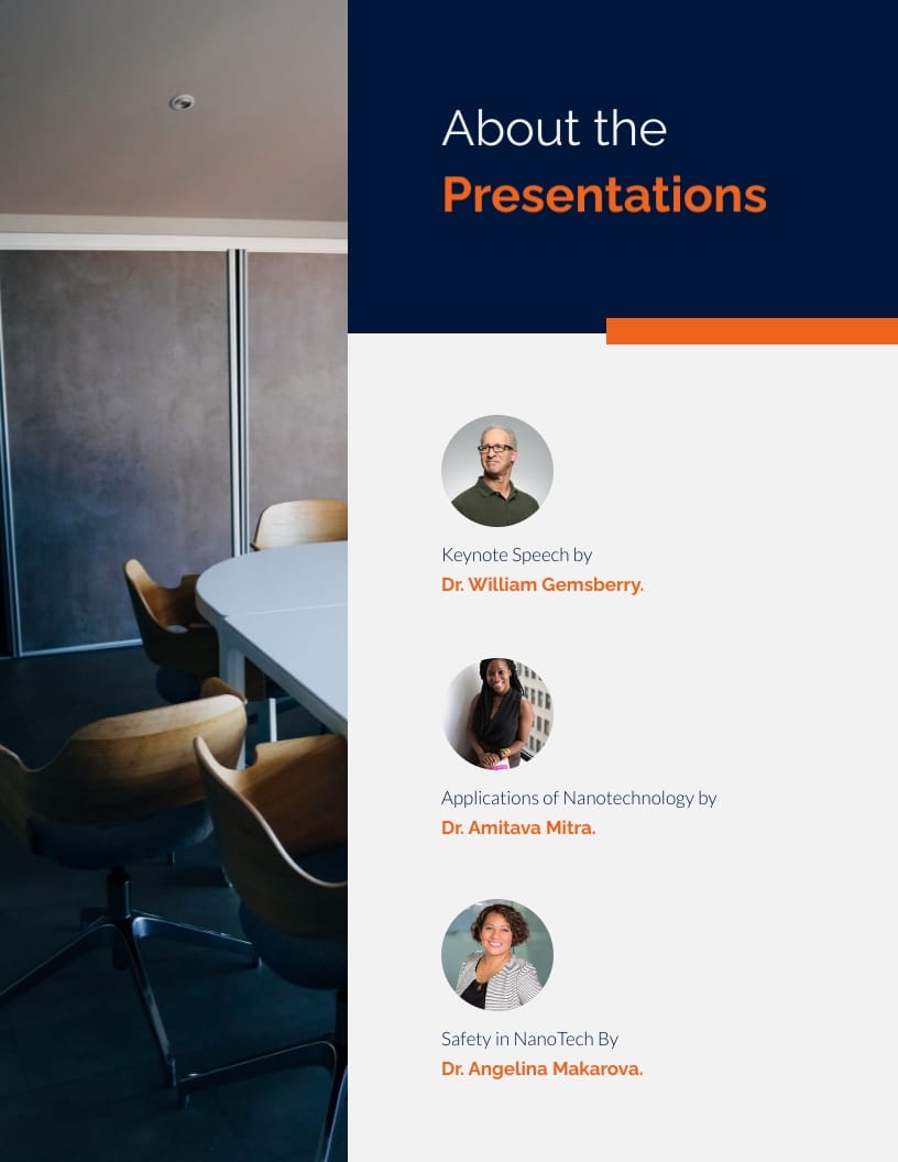 Conference Trip Report Template | Visme