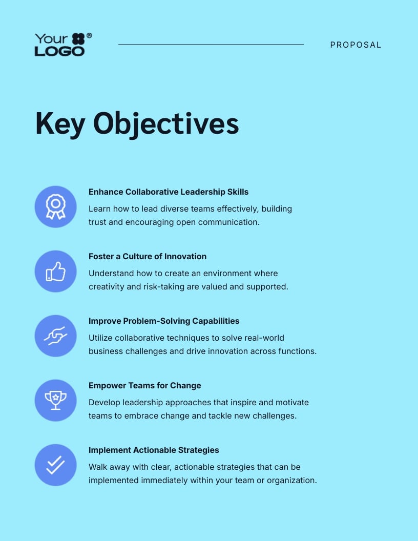 Conference Workshop Proposal Example Template | Visme