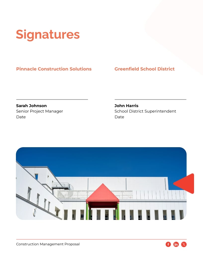 Construction Management Proposal Template | Visme