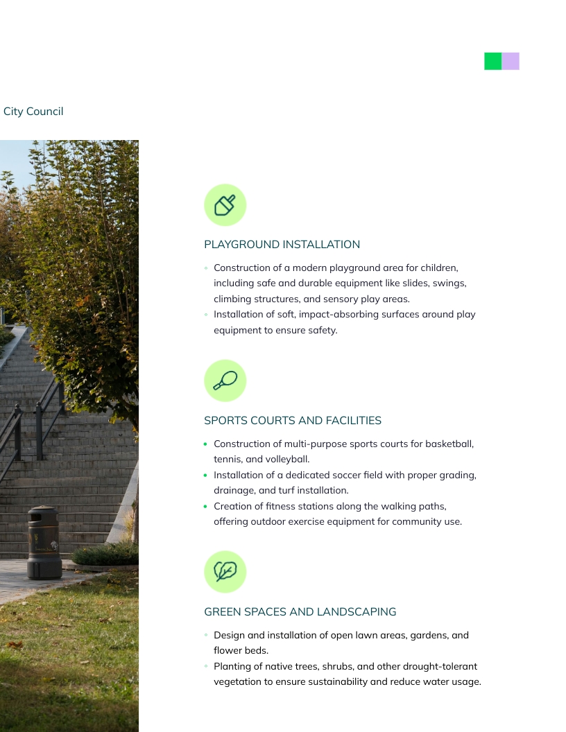 Construction Work Proposal Template | Visme