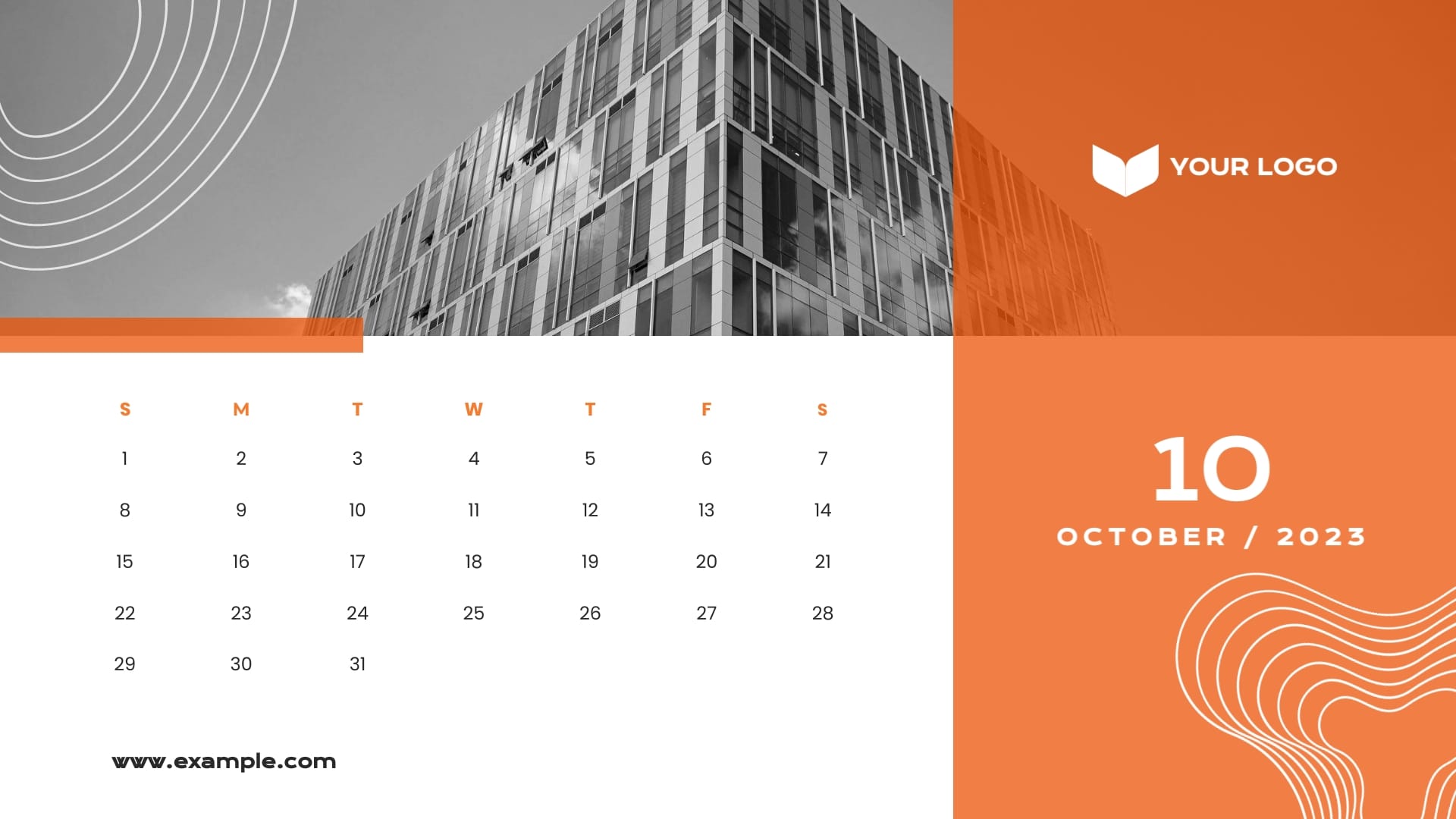 Consultancy Calendar Template | Visme