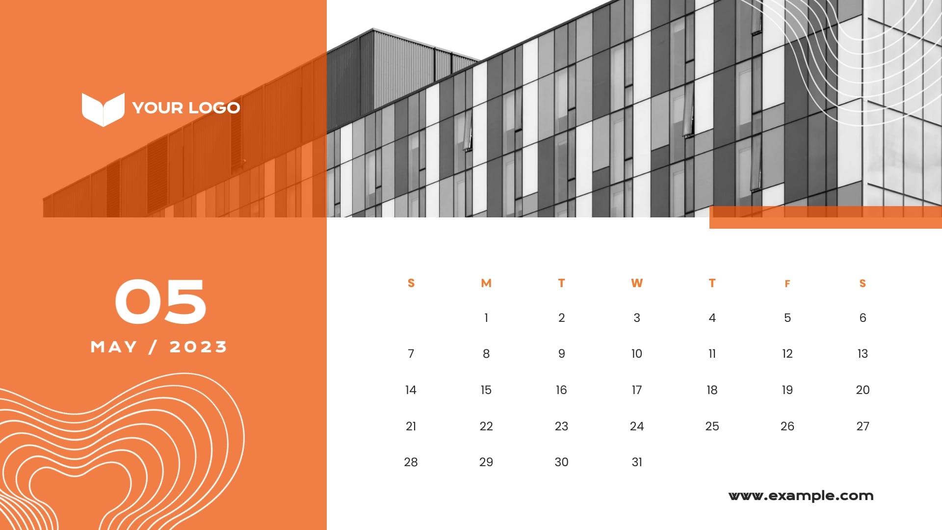 Consultancy Calendar Template | Visme