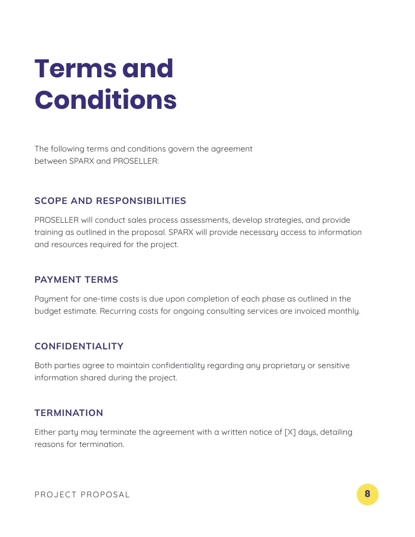 Consulting Project Proposal Template | Visme