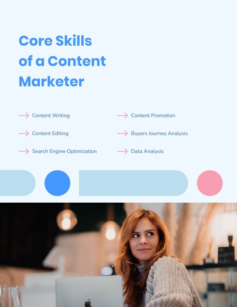 Content Marketers Training Manual Template | Visme