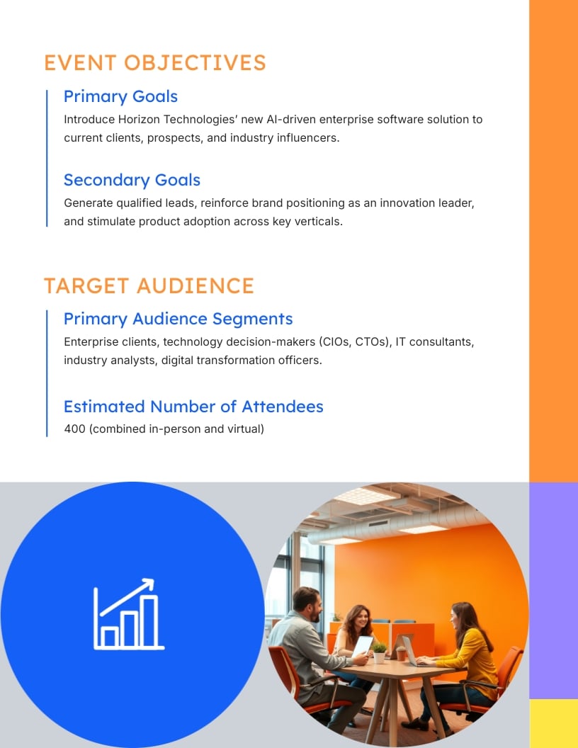 Corporate Event Marketing Plan Template | Visme