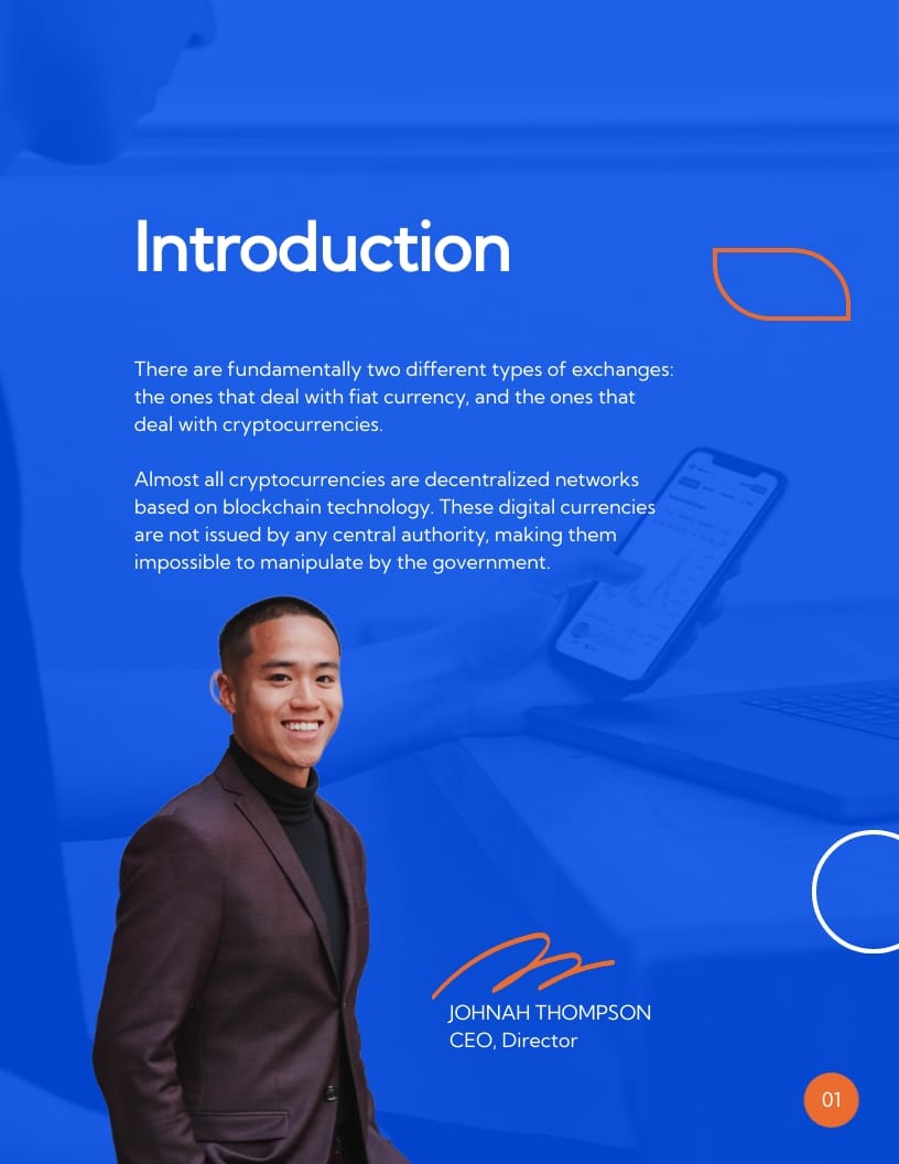 Cryptocurrency White Paper Template | Visme