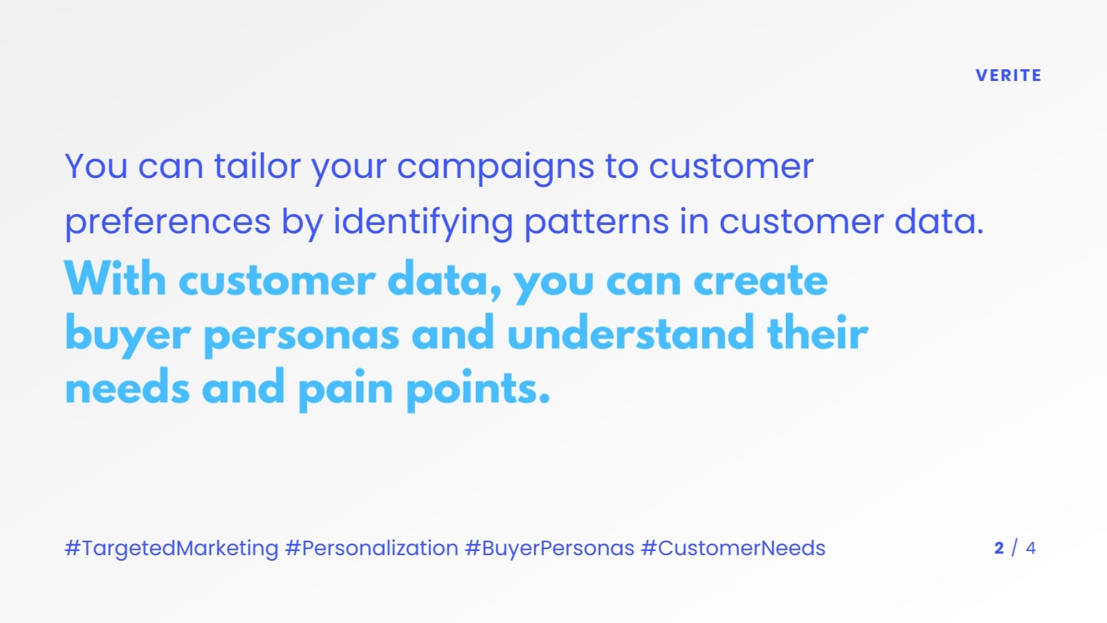 Customer Data Twitter Carousel Post Template | Visme