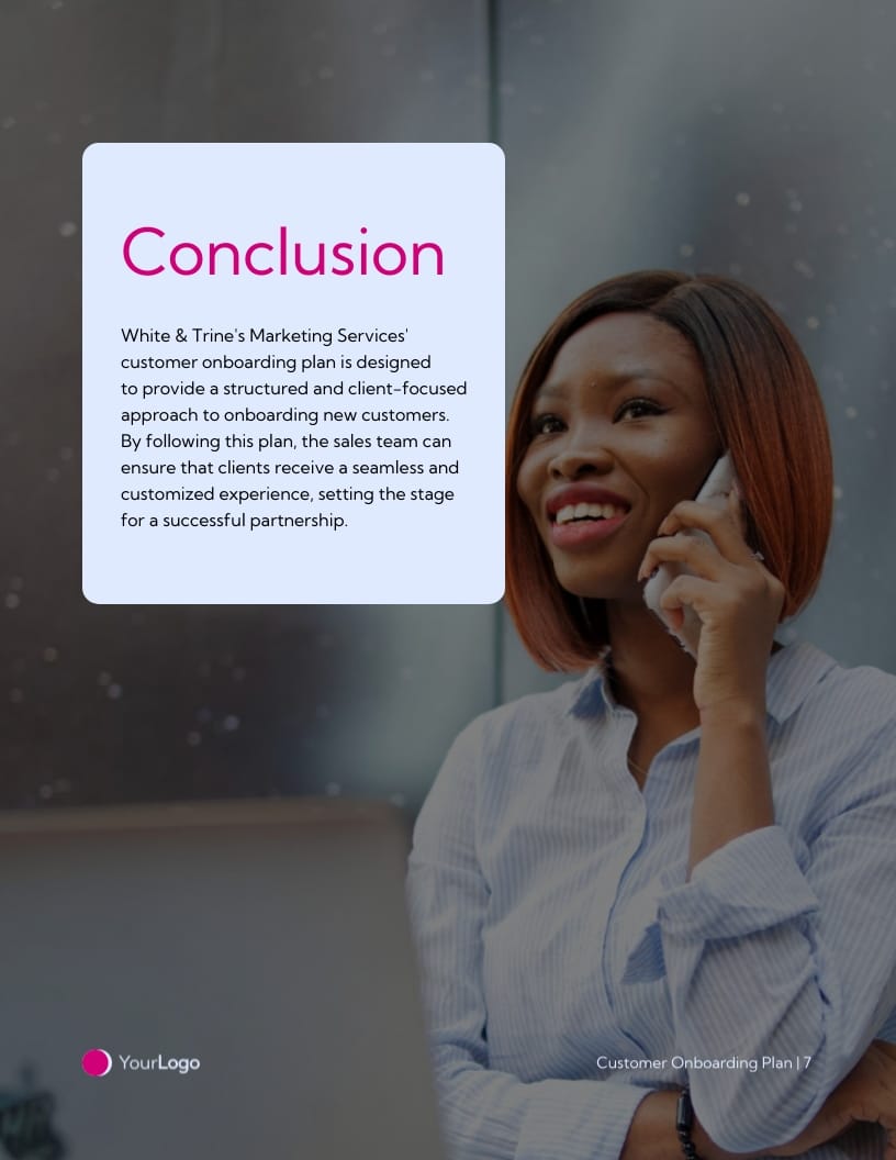 Customer Onboarding Report Template | Visme