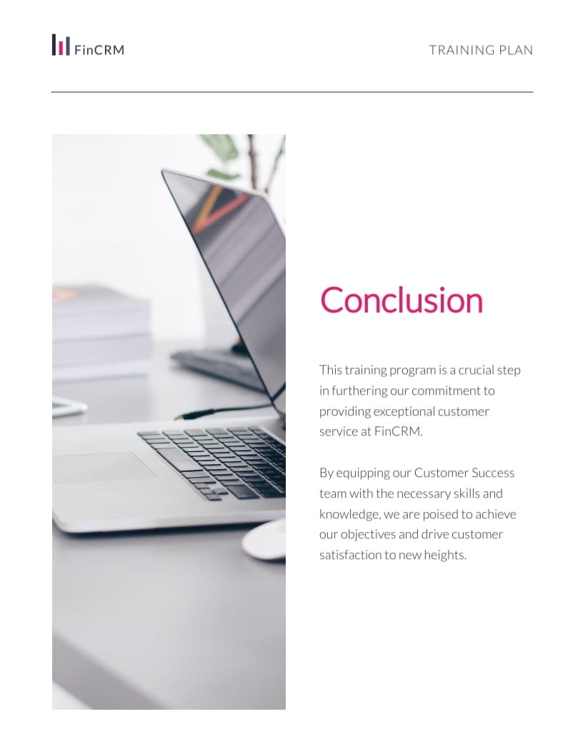 Customer Success Training Plan Template | Visme