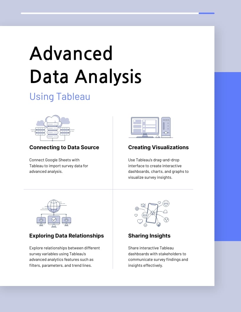 Customer Survey Training Manual Template | Visme