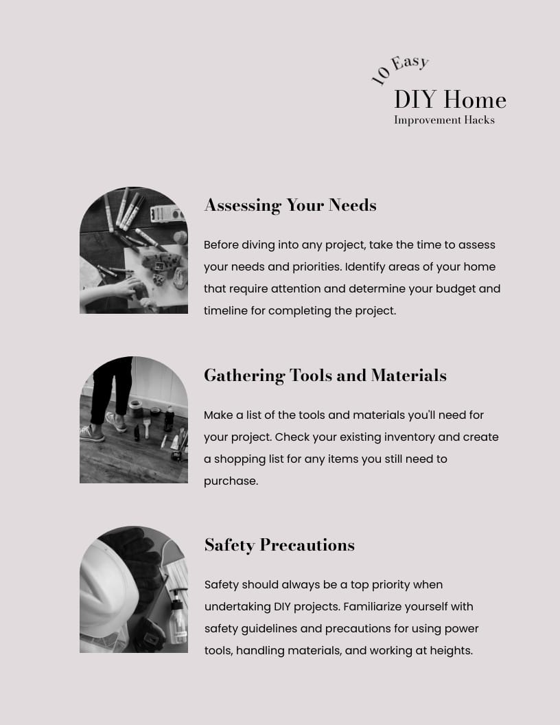 DIY Reference Whitepaper Template | Visme