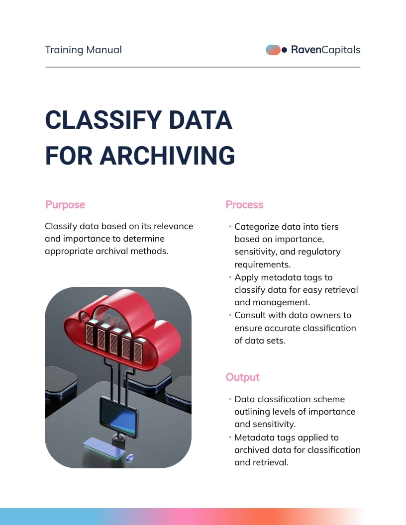 Data Governance Training Manual Template | Visme