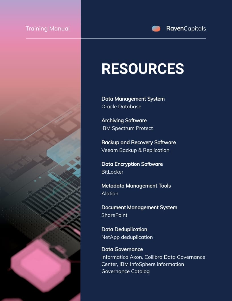 Data Governance Training Manual Template | Visme