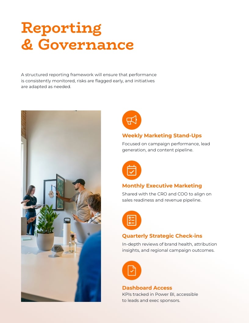 Departmental Annual Operating Plan Template | Visme