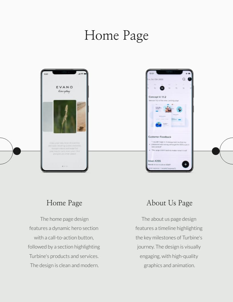 Design Mockup Report Template | Visme
