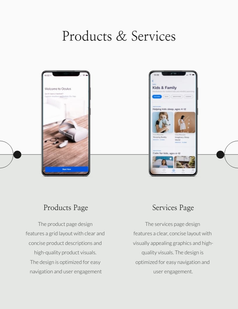 Design Mockup Report Template | Visme