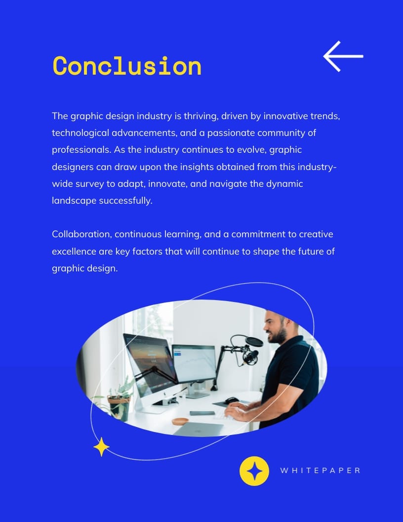 Design Survey White Paper Template | Visme