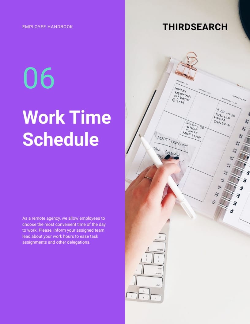 Digital Marketing Employee Handbook Template | Visme