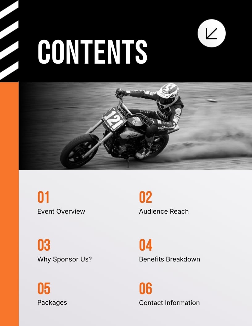 Dirt Track Racing Sponsorship Proposal Template | Visme