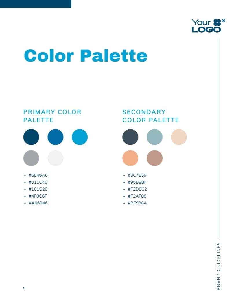 E-Medicine Store Brand Guidelines Template | Visme