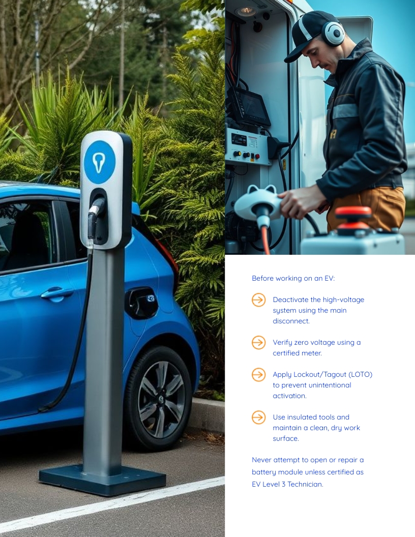 EV Safety Training Student Manual Template | Visme