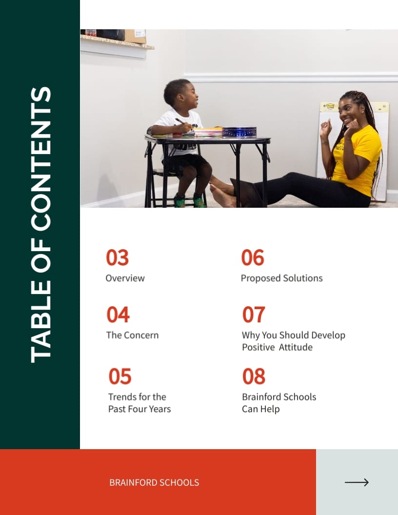 Early Childhood Learning White Paper Template | Visme