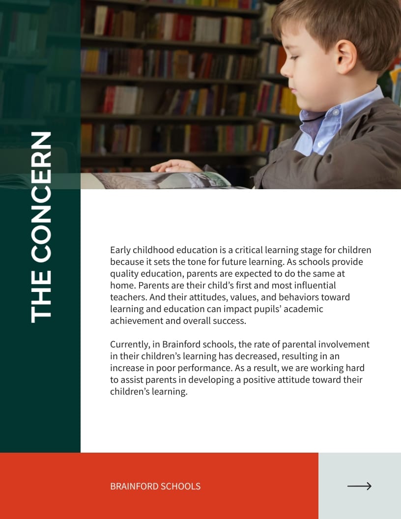 Early Childhood Learning White Paper Template | Visme