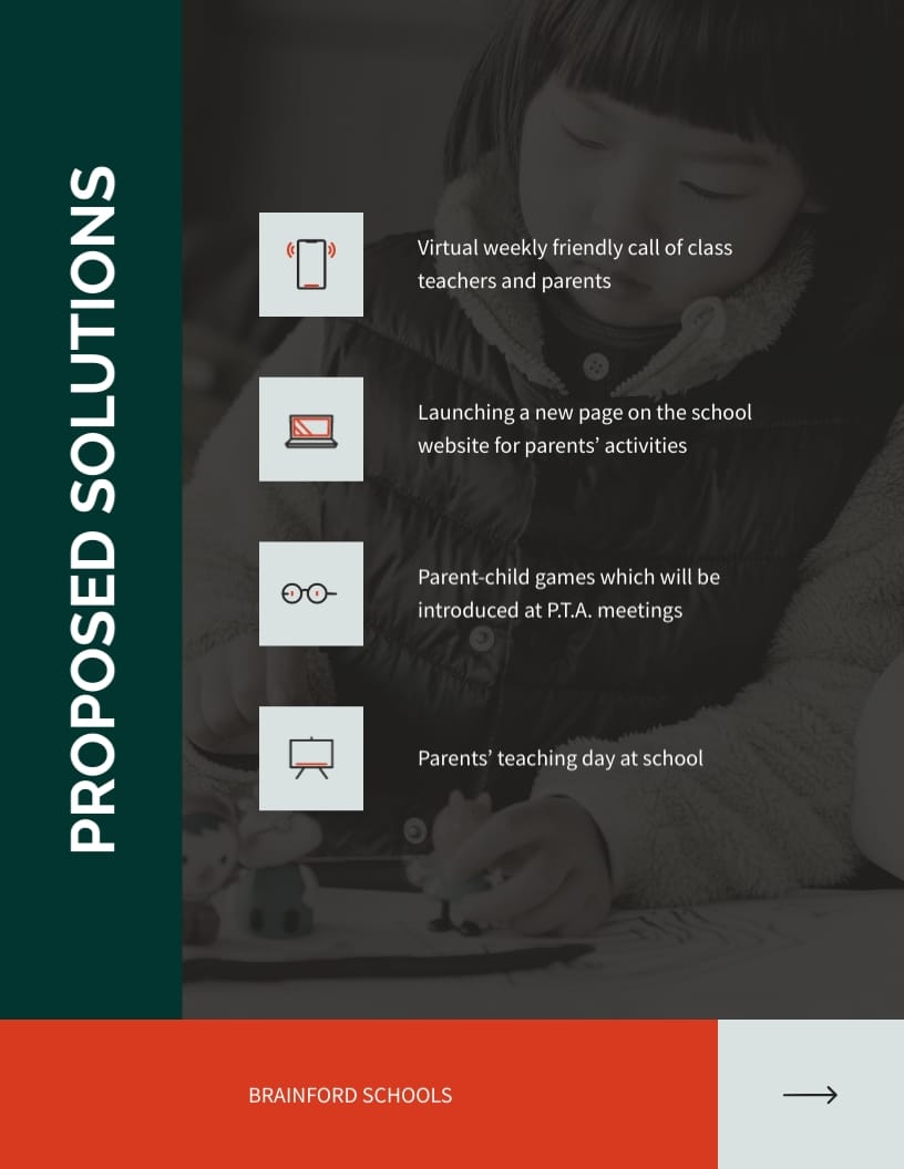 Early Childhood Learning White Paper Template | Visme