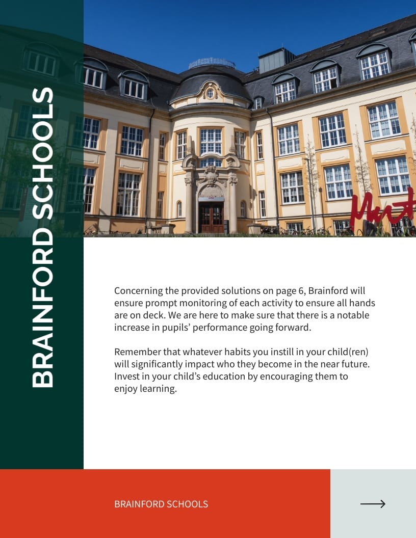 Early Childhood Learning White Paper Template | Visme