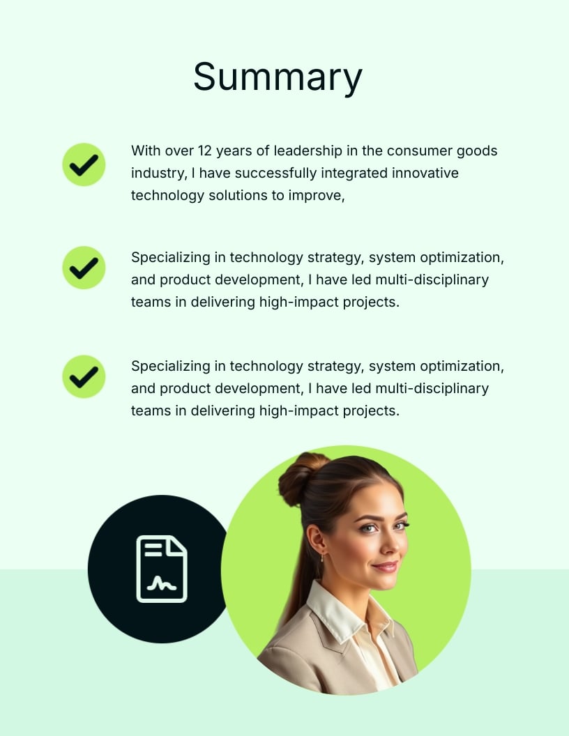 Ecommerce Project Portfolio Template | Visme