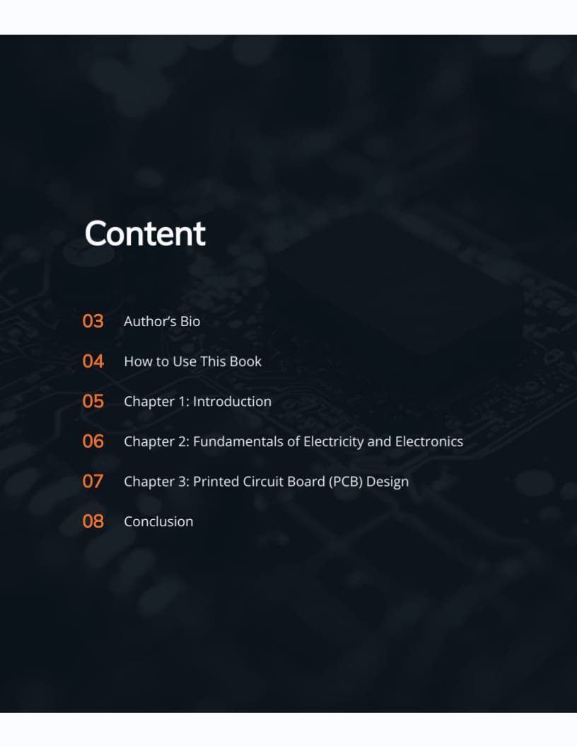 Electronics Ebook Template | Visme