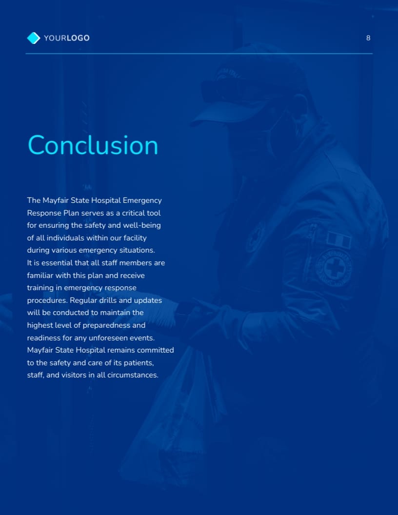 Emergency Response Plan Template | Visme