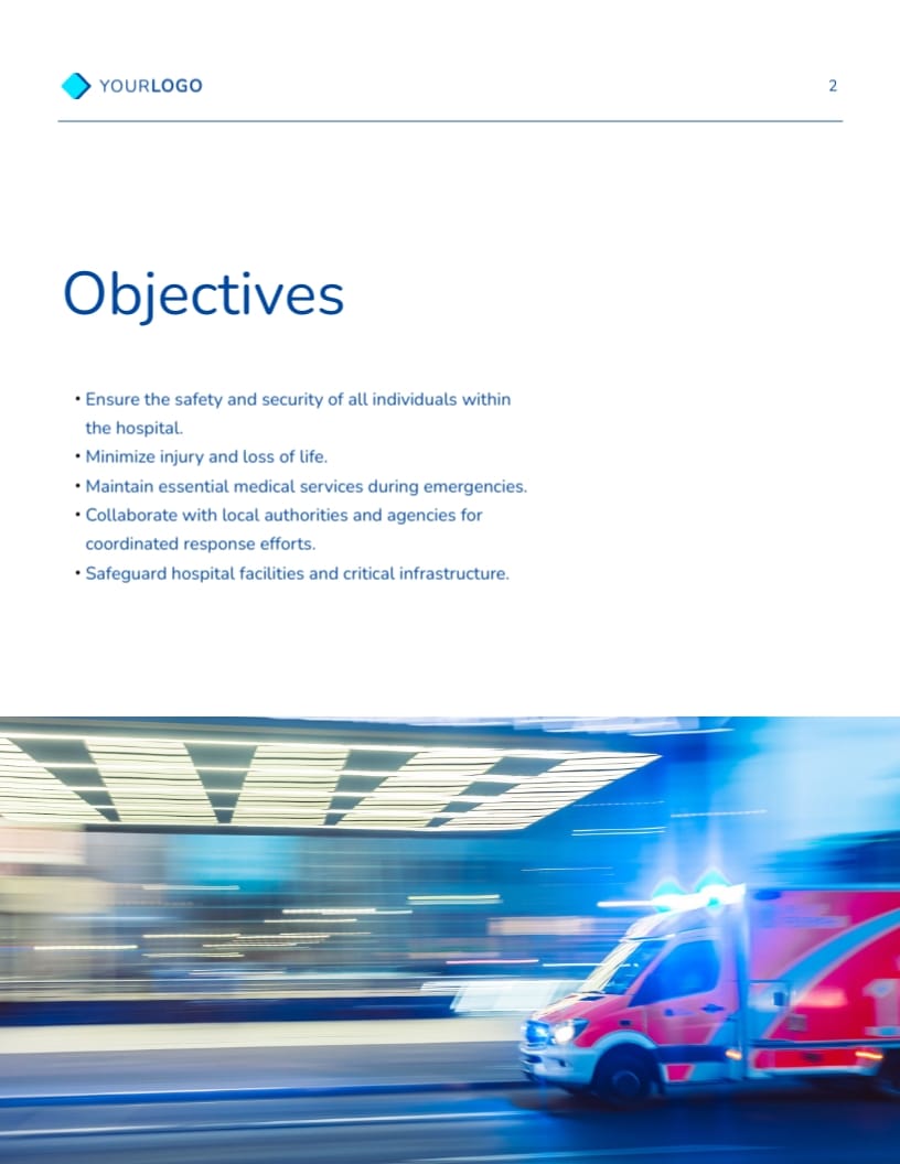 Emergency Response Plan Template | Visme