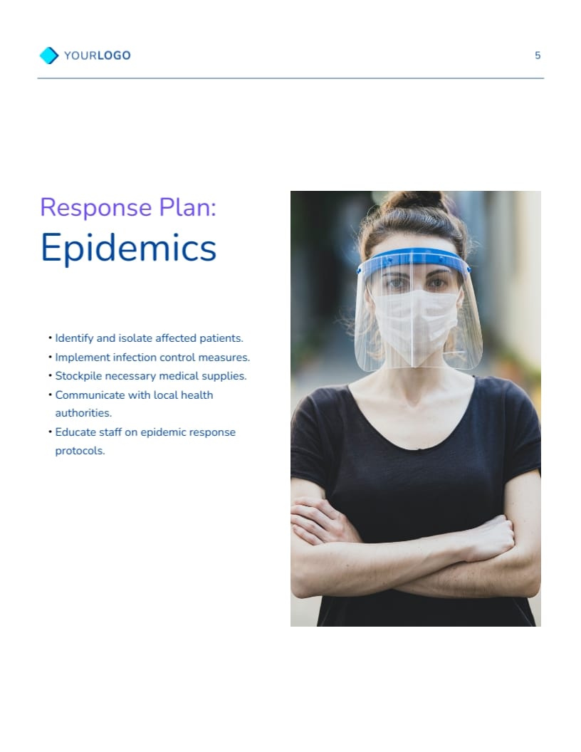 Emergency Response Plan Template | Visme
