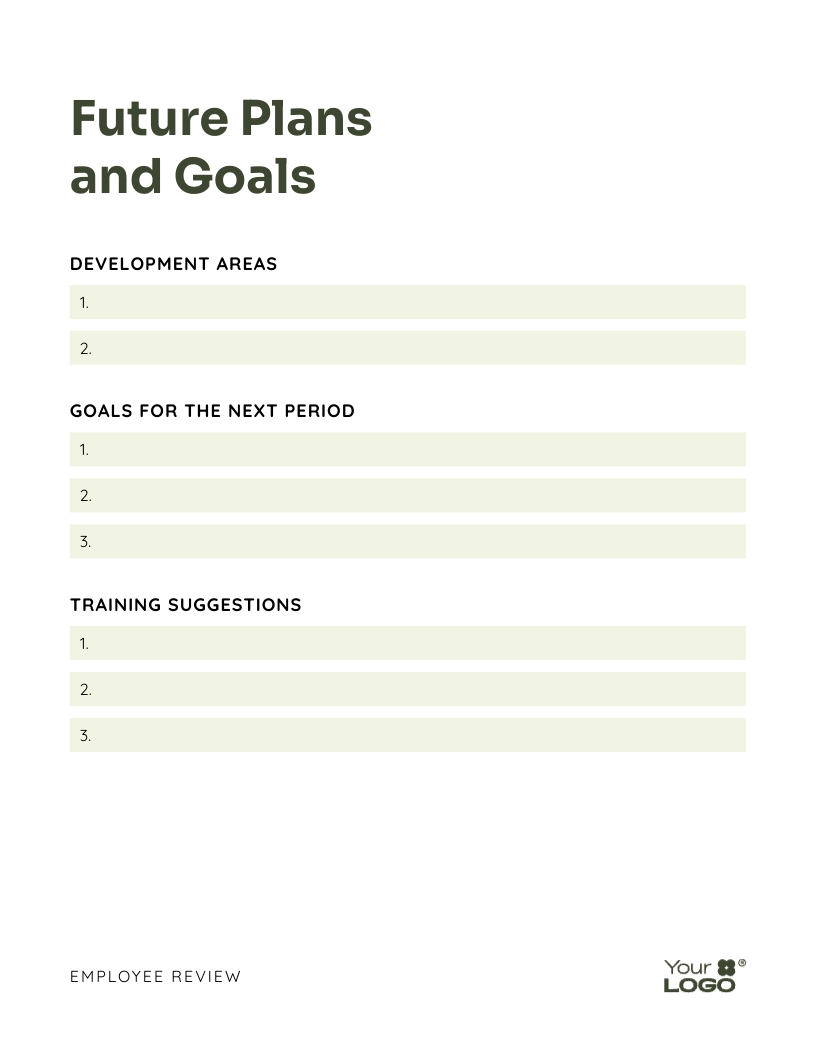 Employee Evaluation Template | Visme