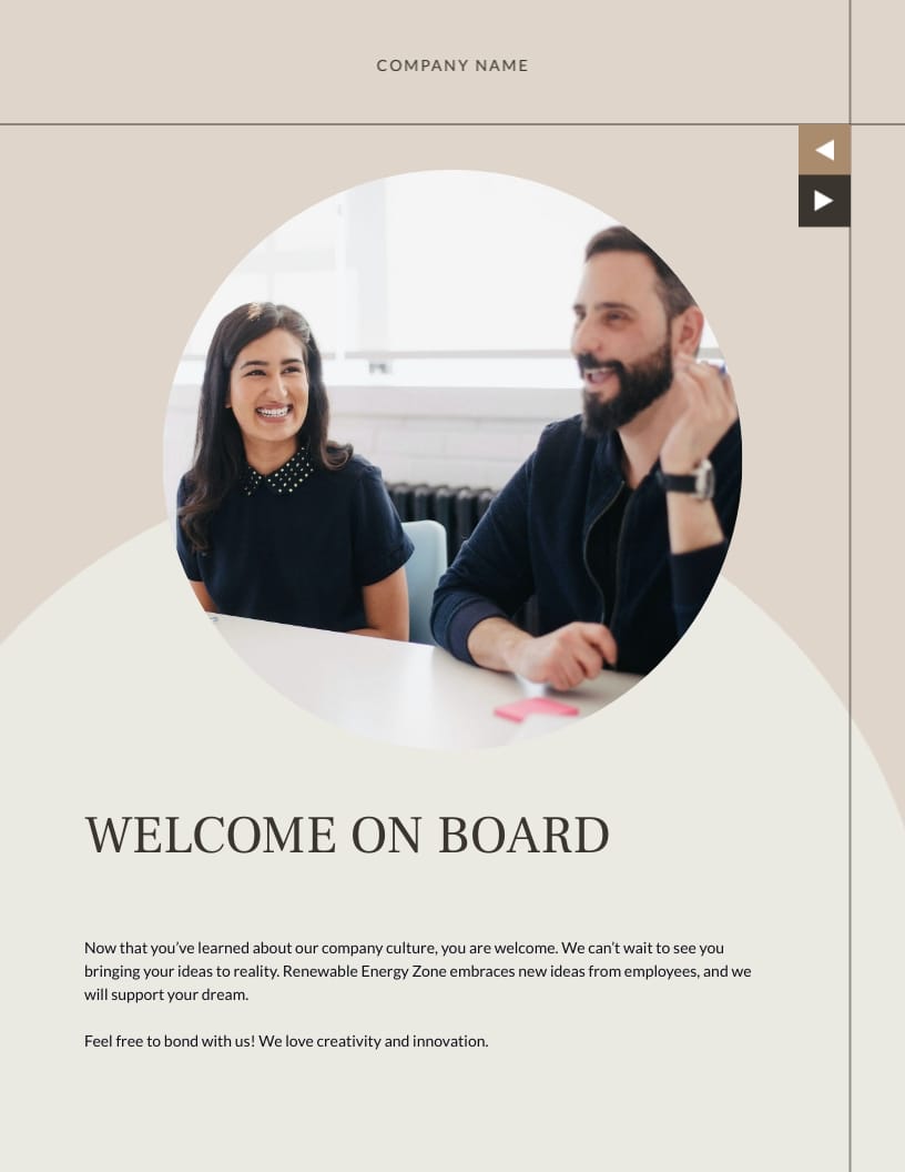 Employee Handbook Template | Visme